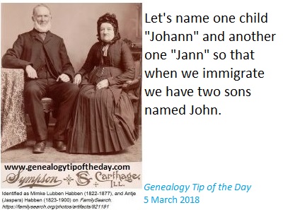 It All Depends on Where-Johann, Jann, Jans, Real First Name, Not Real ...