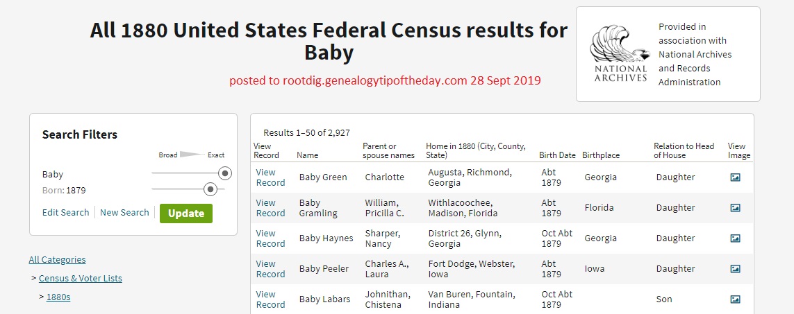 Waiting to Name the Baby – Rootdig